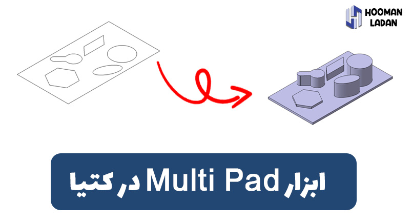 ابزار MultiPad در کتیا - اکادمی آموزشی هومن لادن - آموزش کتیا و نرم ...
